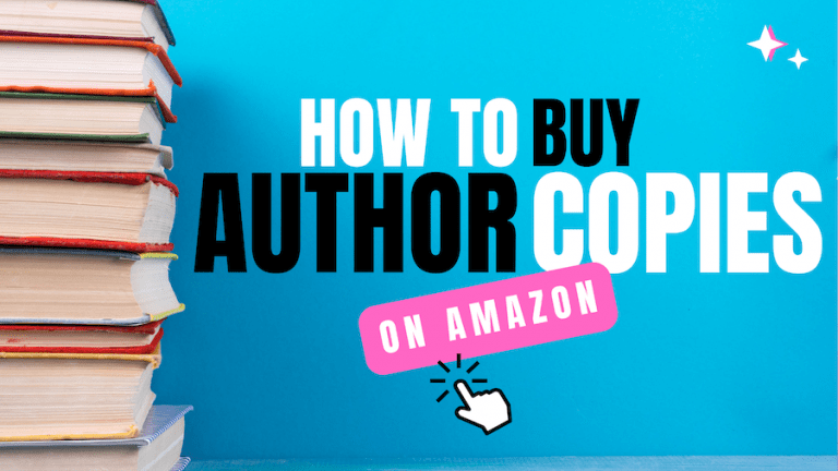 How to Order Author Copies of Your Book on Amazon