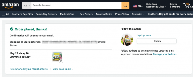 How to Order Author Copies of Your Book on Amazon